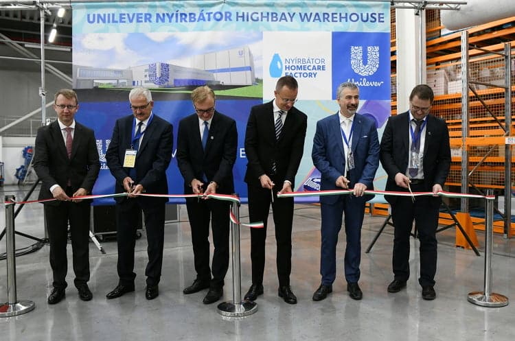 Fully automated warehouse completed at the Unilever plant in Nyírbátor ...