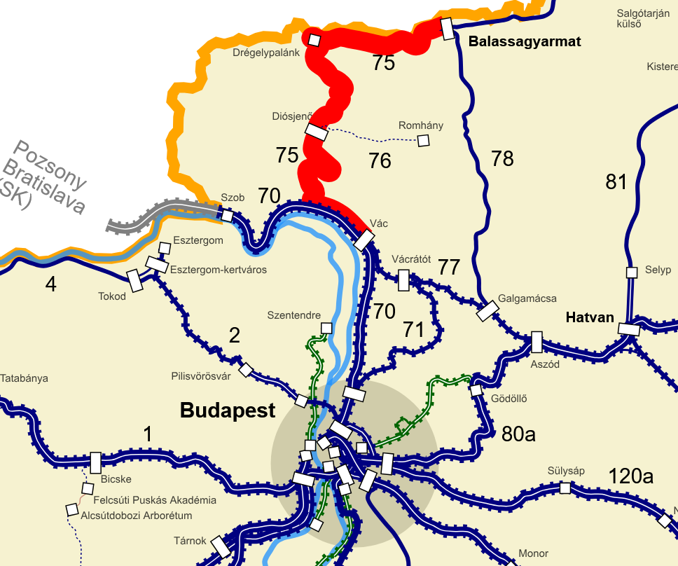 The renovated Vác-Diósjenő railway line will open within days