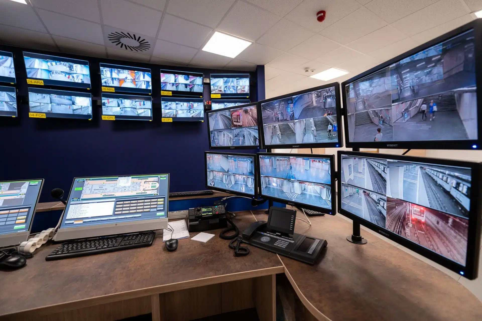 The dispatch centre for M3 metro line traffic has been upgraded