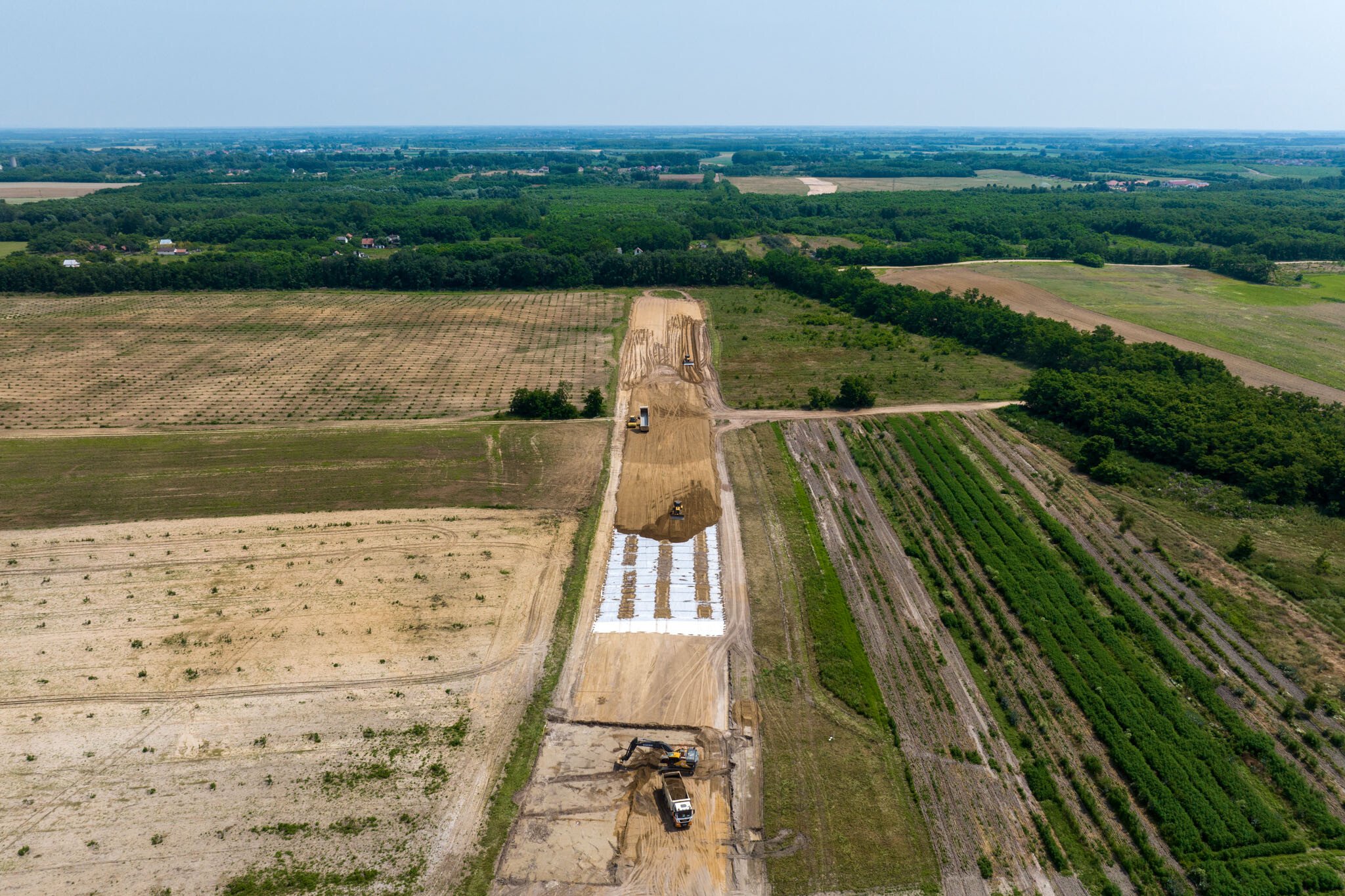 Construction of the M49 motorway to Satu Mare-Nemet continues with ...
