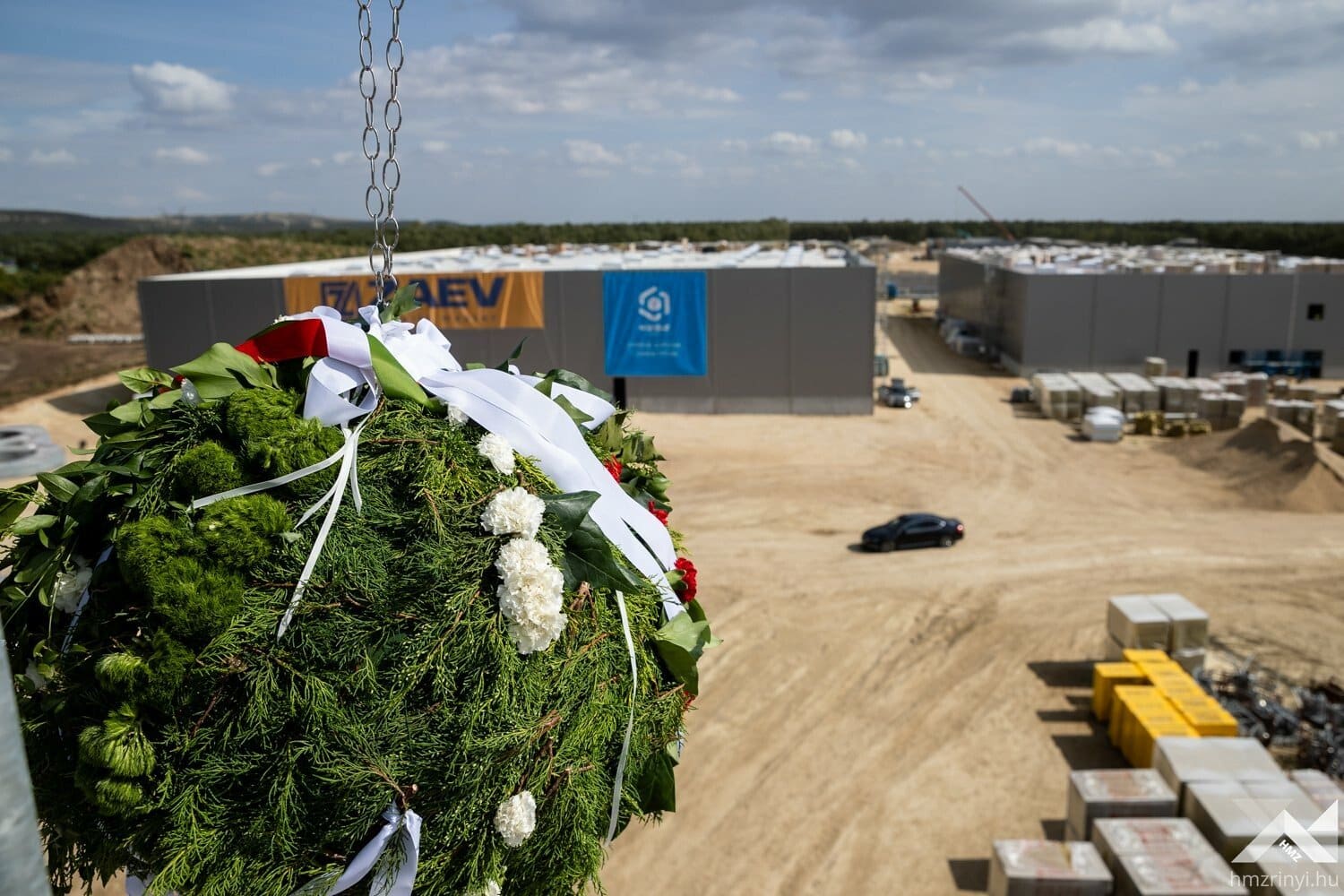 Europe's most modern ammunition factory reaches its highest point in ...