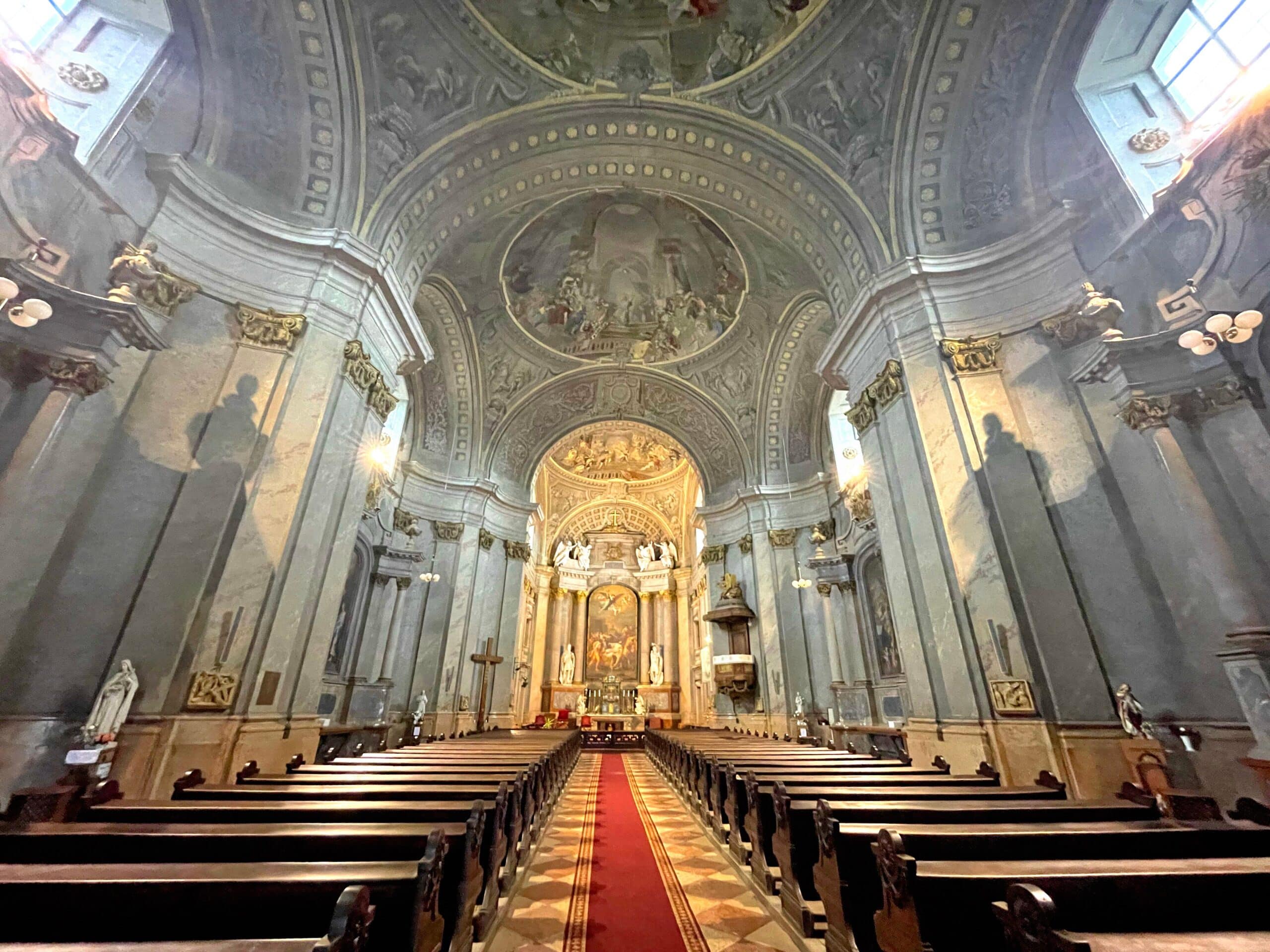 The country's second largest church is being renovated